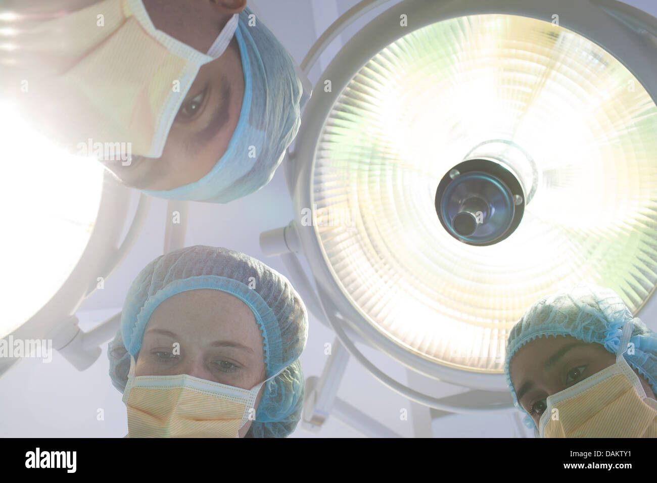 Woman bending over table hi-res stock photography and images - Alamy