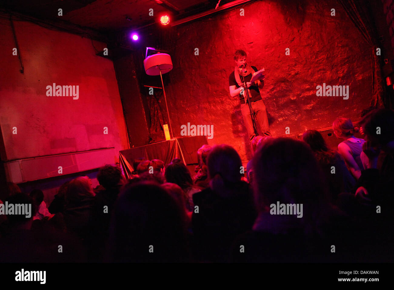 Poetry slam audience hi-res stock photography and images - Alamy