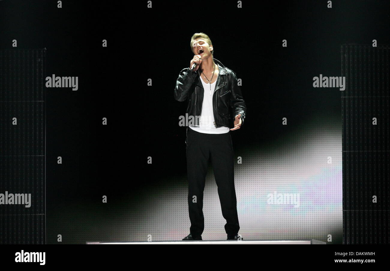 Alexej Vorobjov representing Russia performs during the first Dress ...