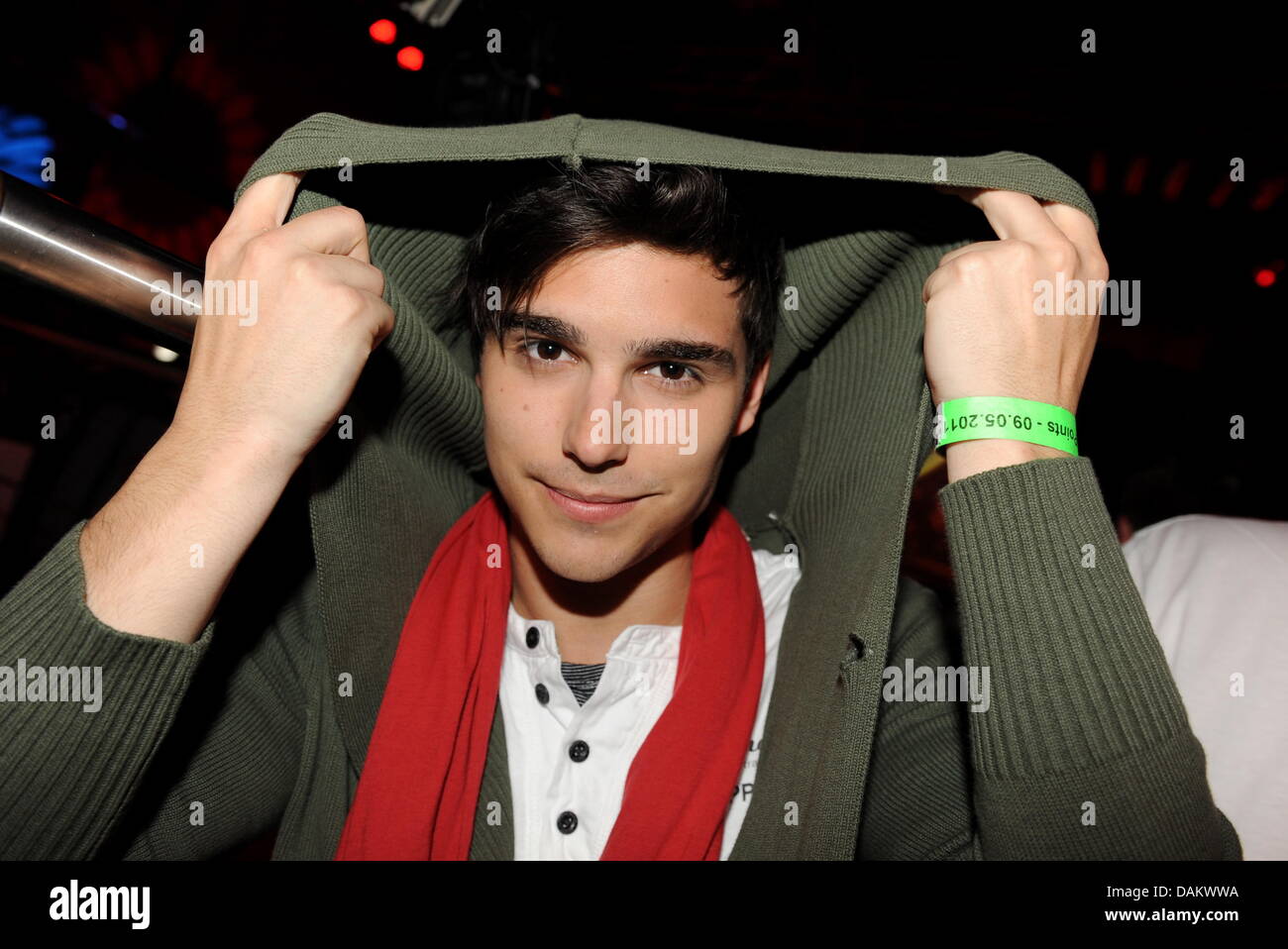 Eric Saade representing Sweden poses during the party Germany 12 Points ...