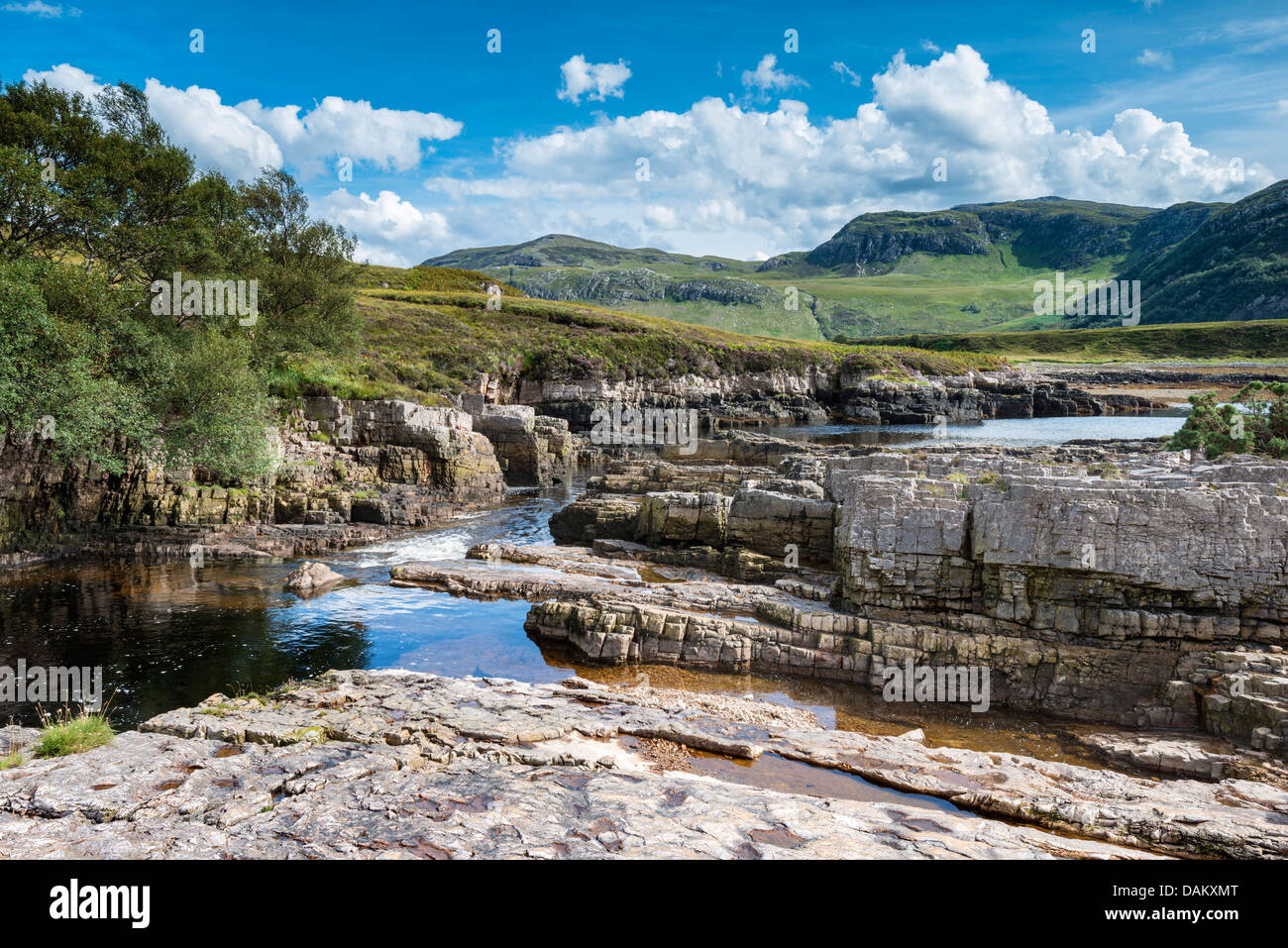 United Kingdom, Scotland, View of Strath Beag river Stock Photo - Alamy