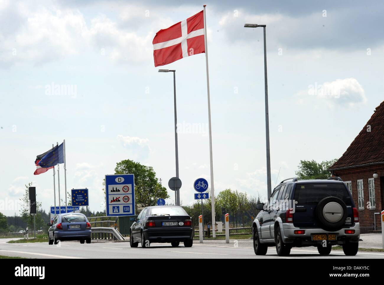 German danish border hi-res stock photography and images - Alamy