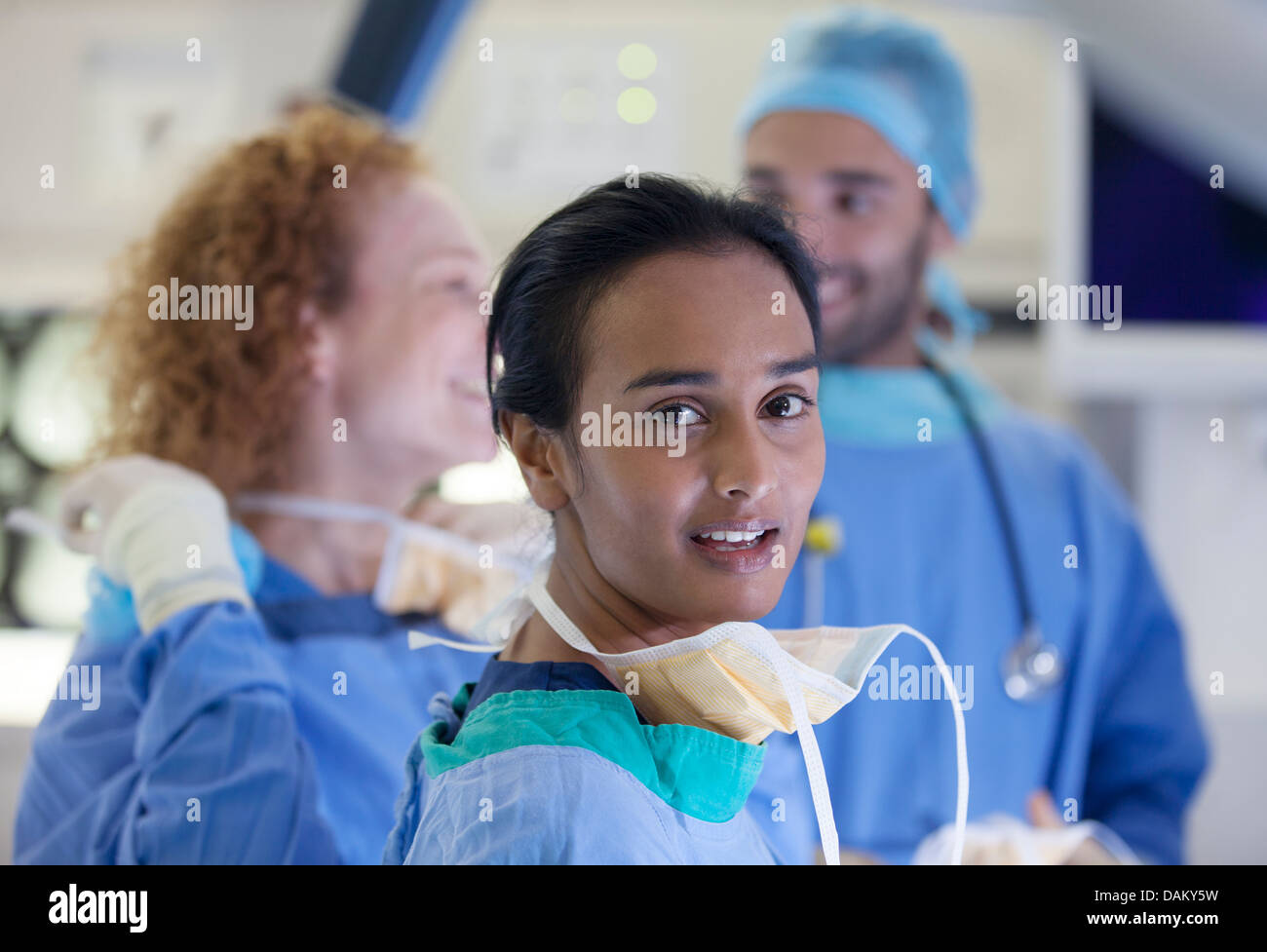 Indian doctor standing hi-res stock photography and images - Alamy