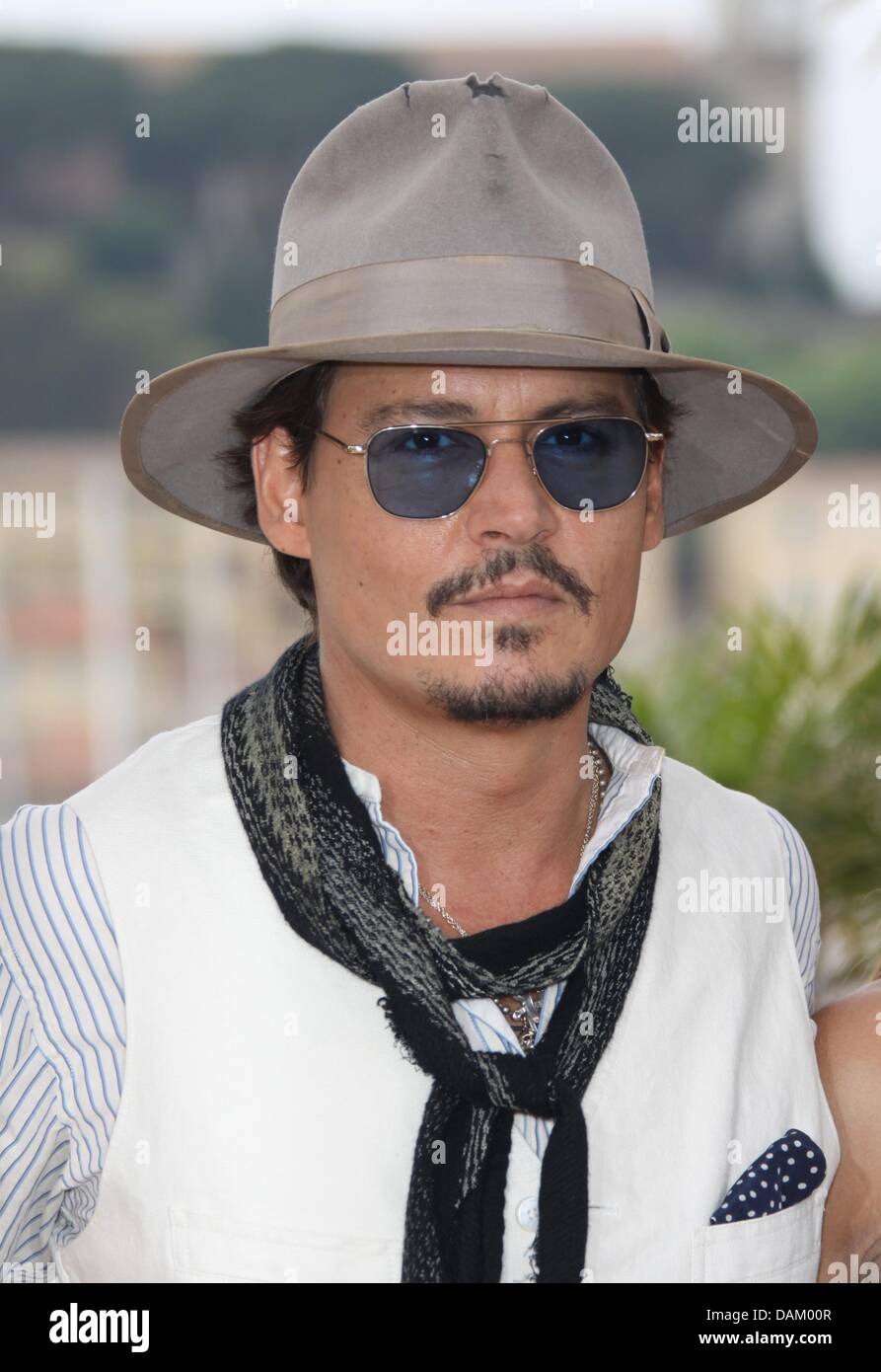 Actor Johnny Depp attends the photocall of "Pirates of the Caribbean ...