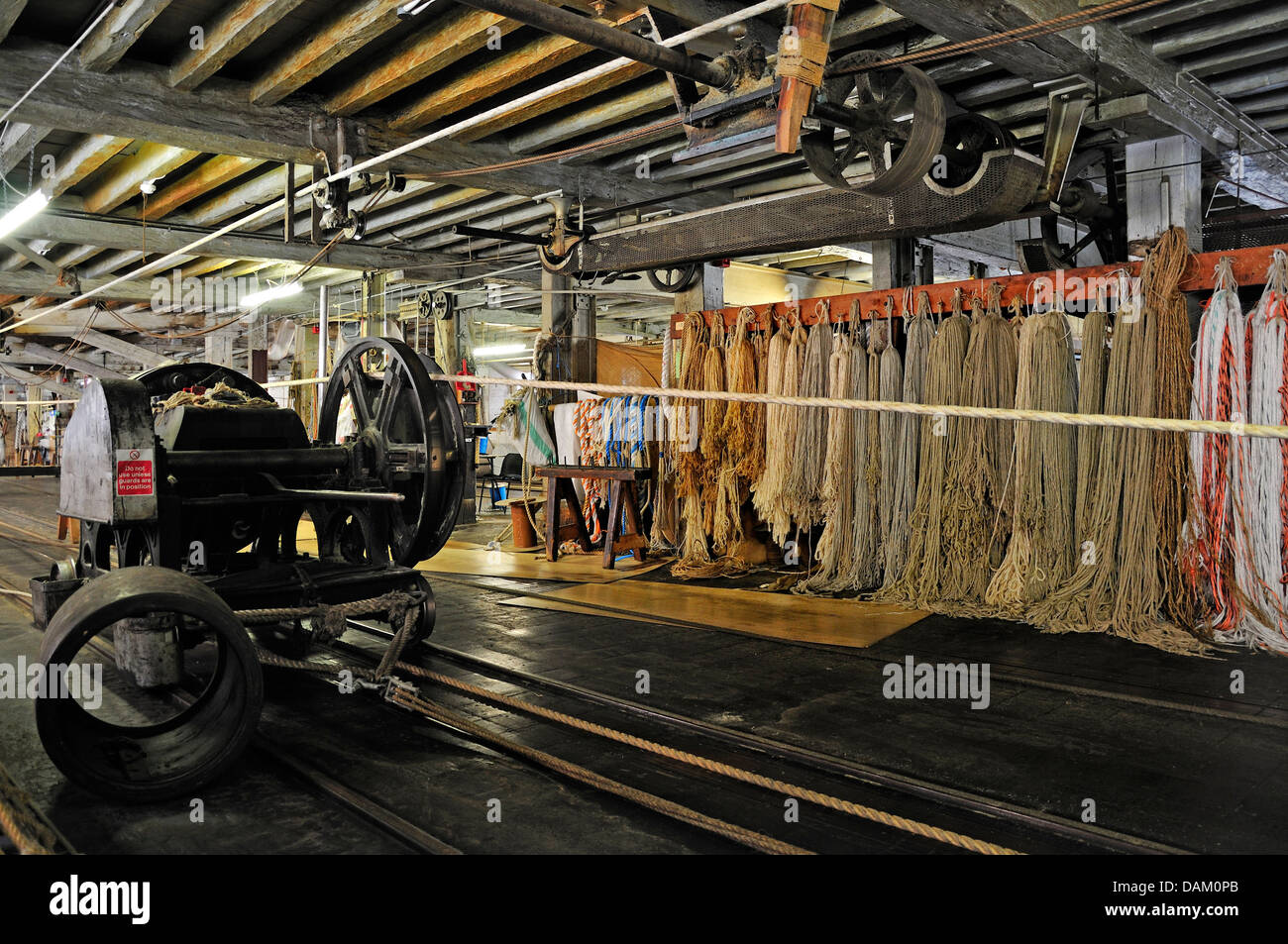 Rope making hi-res stock photography and images - Alamy