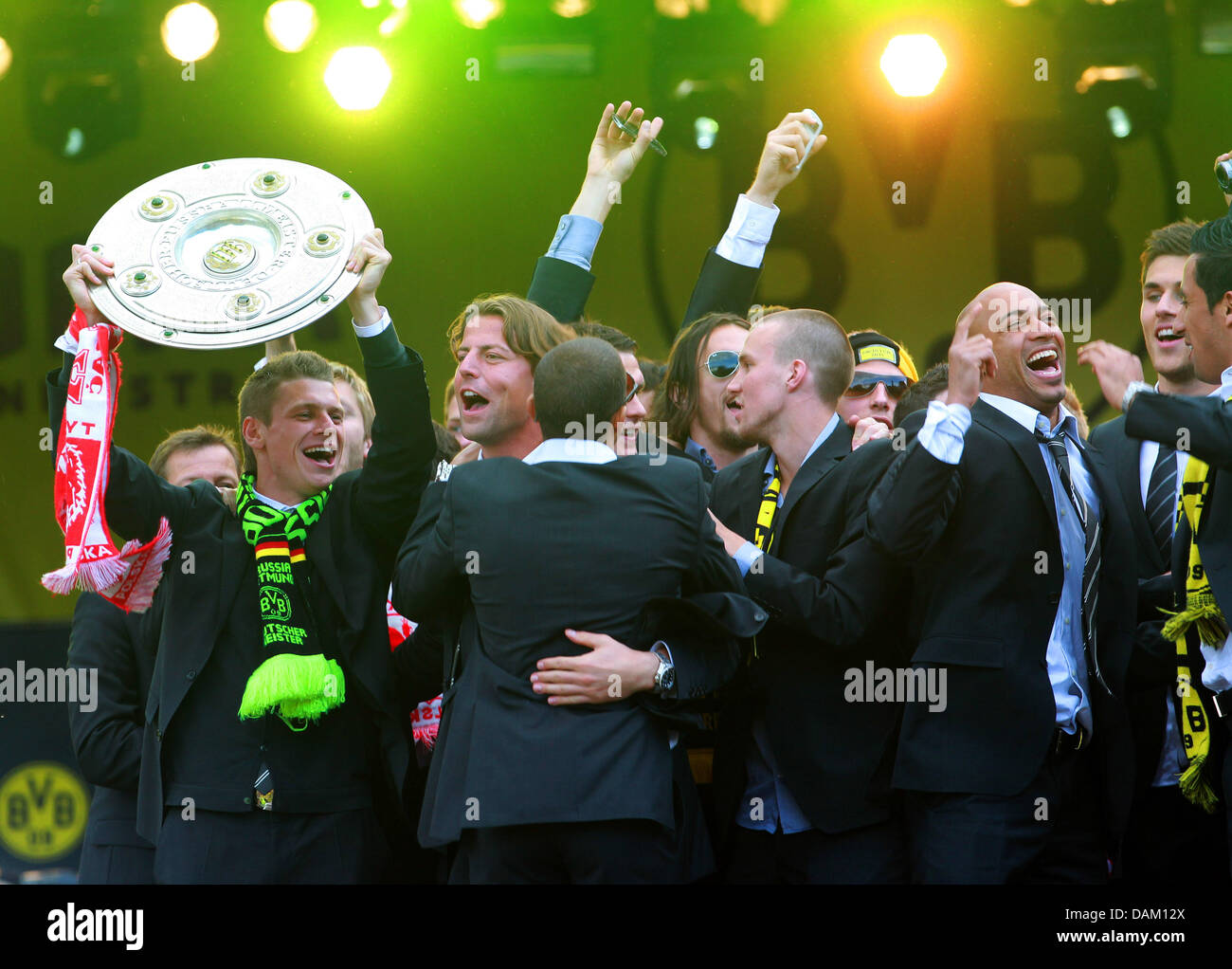 The player of Bundesliga soccer club Borussia Dortmund, Lukasz Piszczek ...