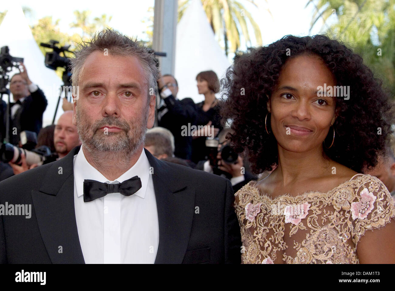 Director Luc Besson and Virginie Silla attend the premiere of 'The Tree ...
