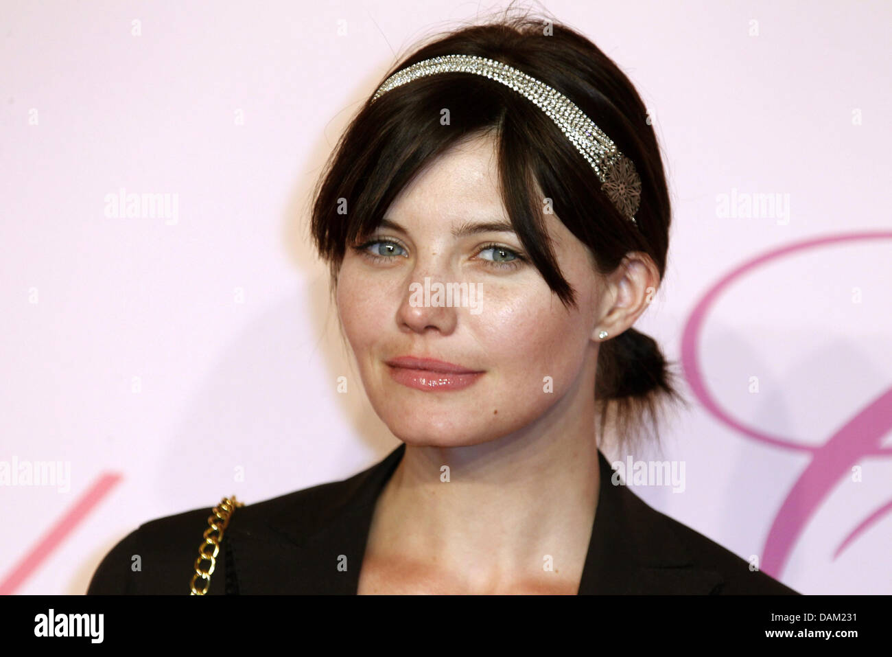 French actress Delphine Chaneac poses at the photocall of the Chopard's ...