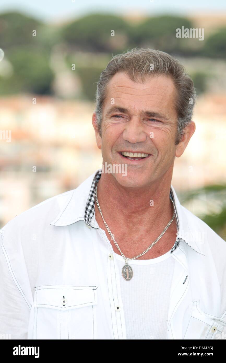 US actor Mel Gibson attends the photocall for the movie 'The Beaver ...