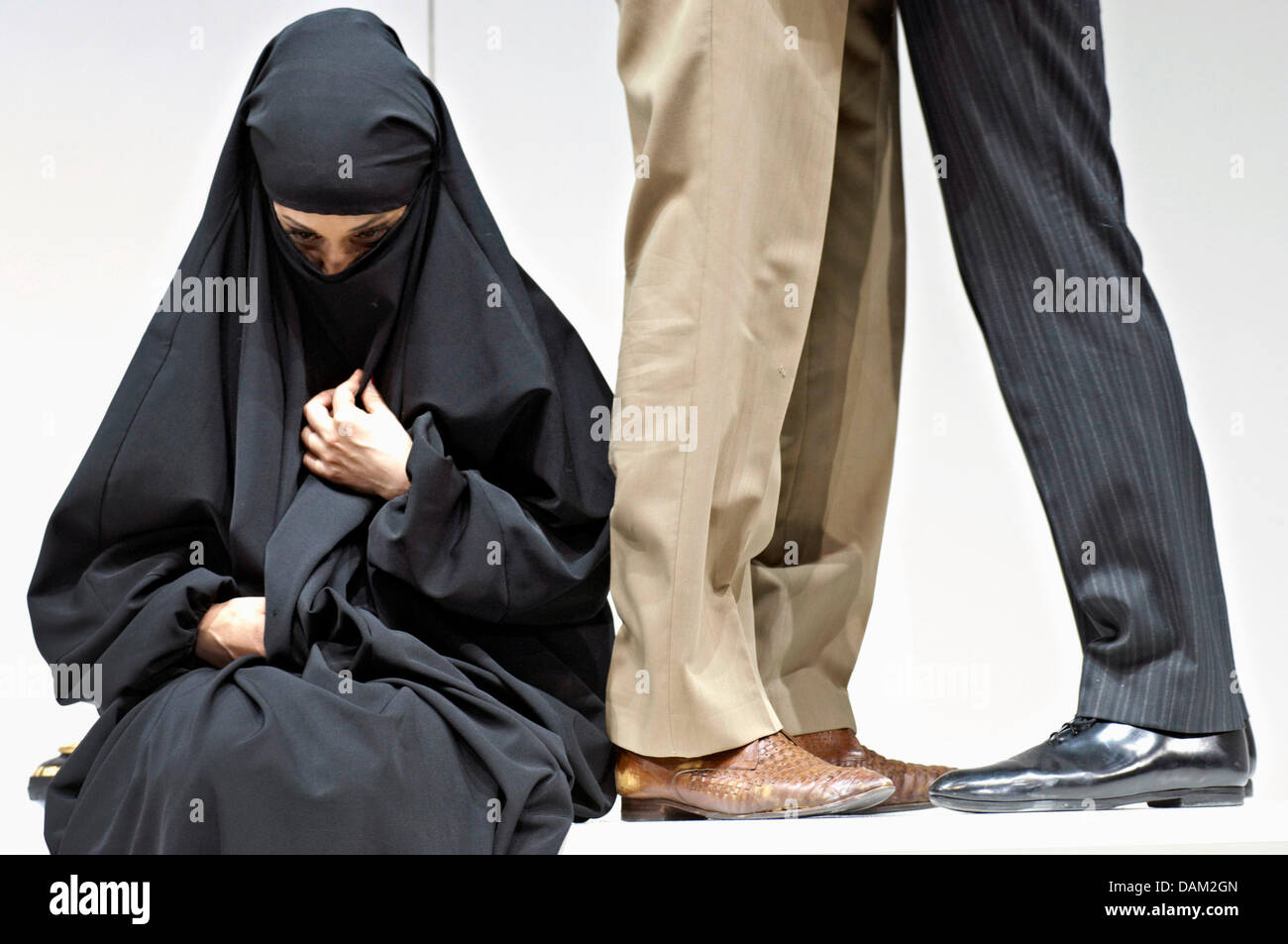 A handout file picture dated 14 May 2011 shows actress Meriam Abbas ...