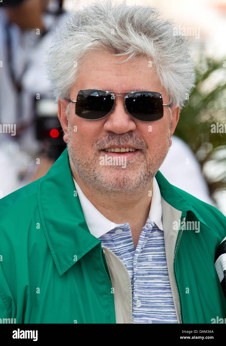 Spanish director Pedro Almodovar attends the photocall for the movie ...