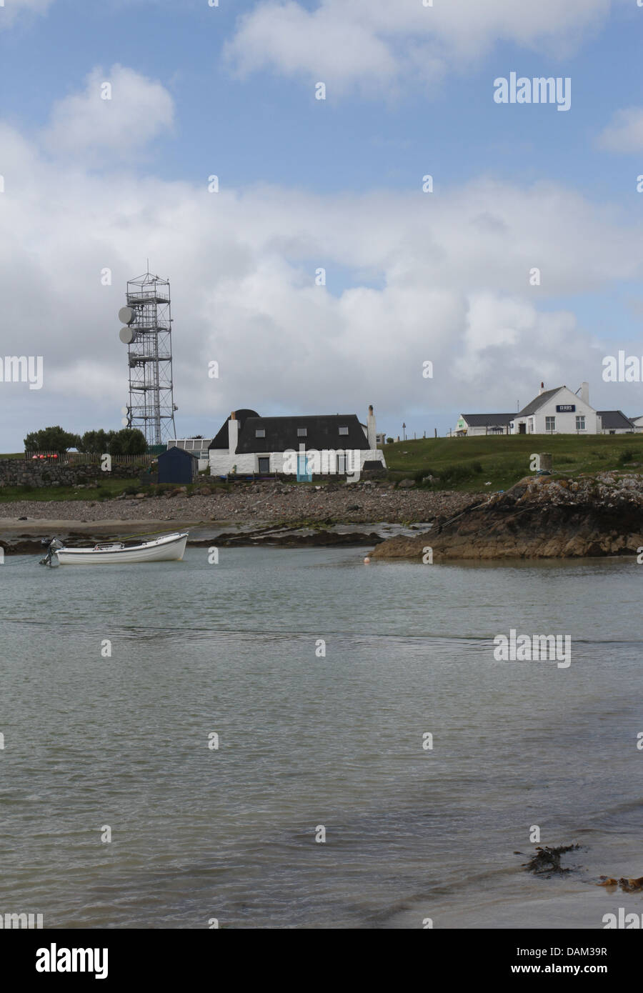 Scarinish waterfront Isle of Tiree Scotland July 2013 Stock Photo - Alamy