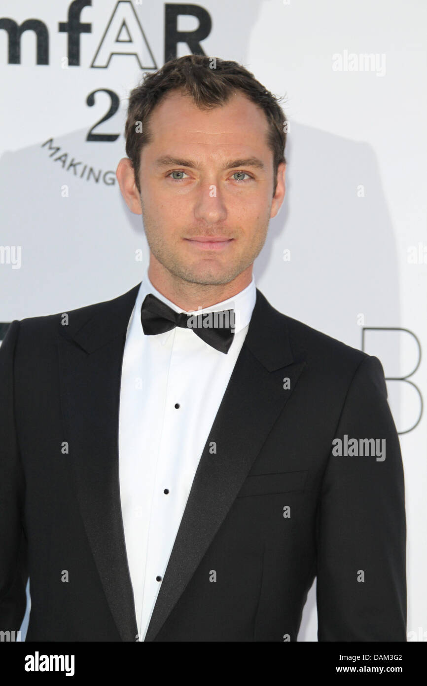 British actor Jude Law attends the Cinema Against AIDS amfAR Gala 2011 ...