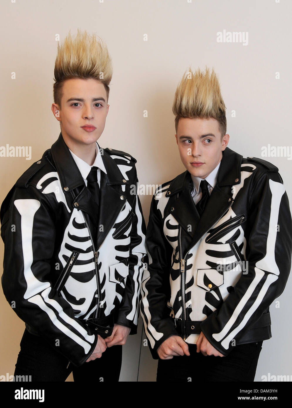 EXCLUSIVE - The twins John and Edward Grimes of the duo Jedward ...