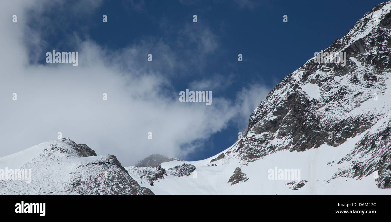 Col de la Seigne Stock Photo - Alamy