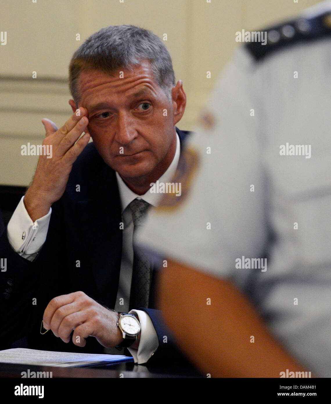 Court with the Czech lobbyist Roman Janousek who is accused in ...