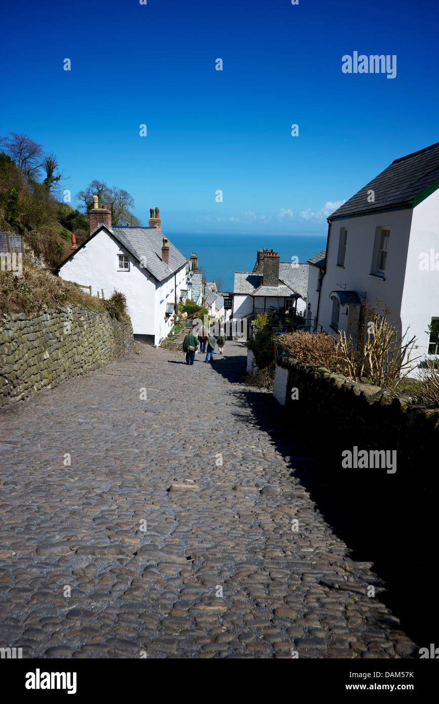Clovelly Devon UK Stock Photo - Alamy