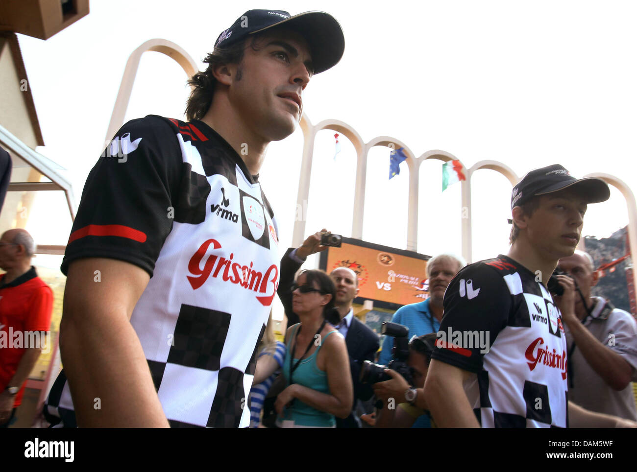 Spanish Formula One driver Fernando Alonso of Ferrari is pictured ...