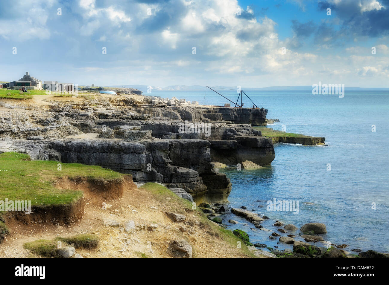 Portland bill rocks hi-res stock photography and images - Alamy