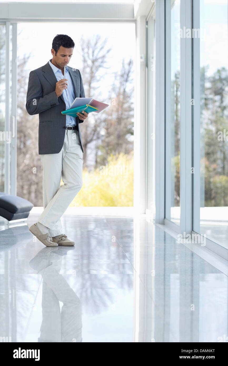 Businessman holding tablet pen in hi-res stock photography and images ...
