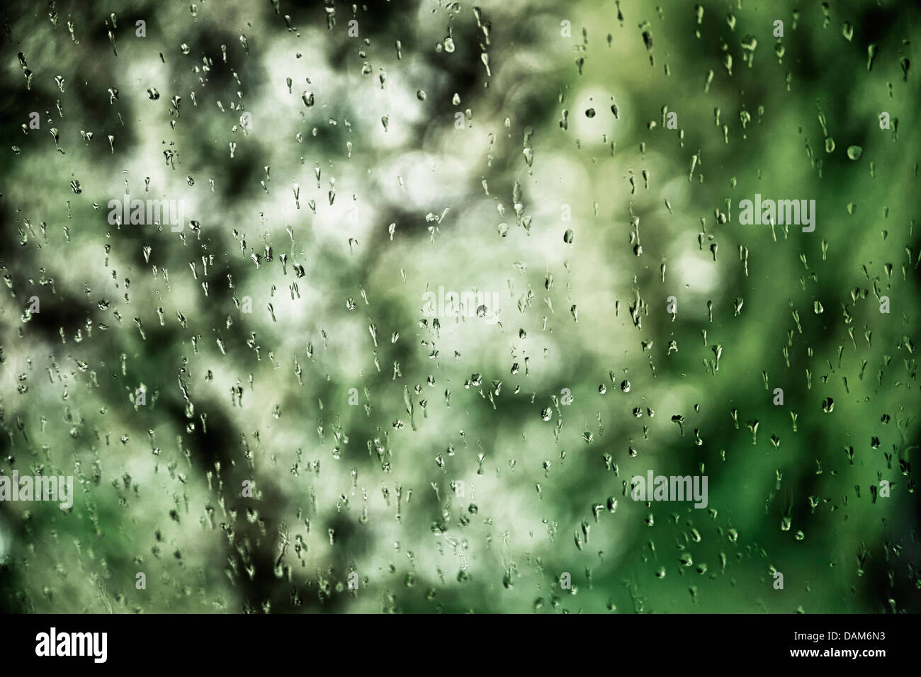 Raindrop on window Stock Photo - Alamy