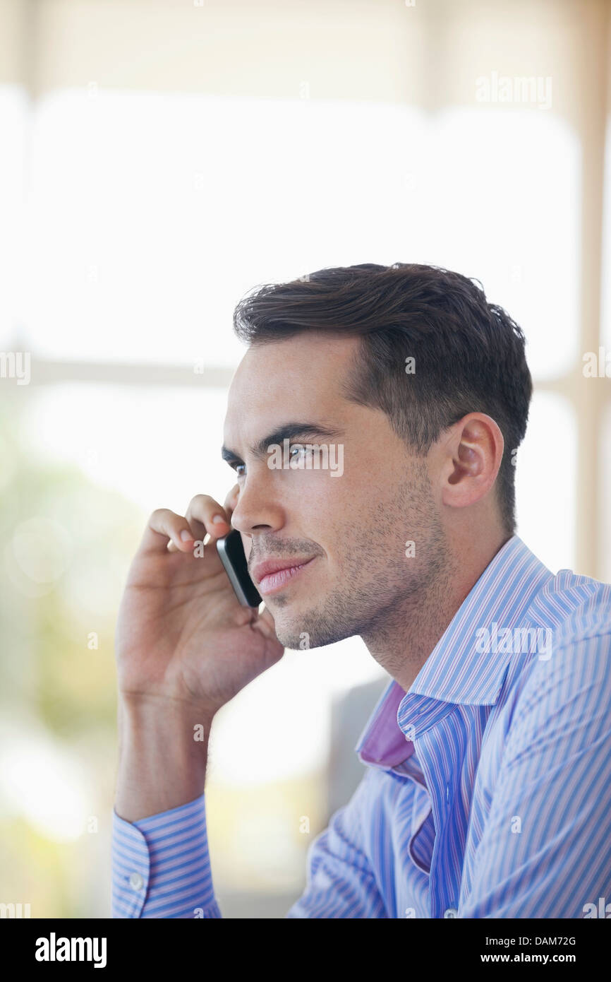 Man talking phone hi-res stock photography and images - Alamy