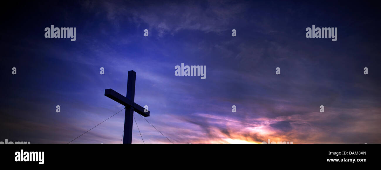 A cross for the 33rd German Protestant Church Congress from 1 to 5 June ...
