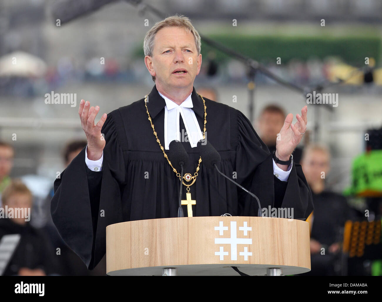The state bishop of the Evangelical Lutheran Church of Saxony, Jochen ...