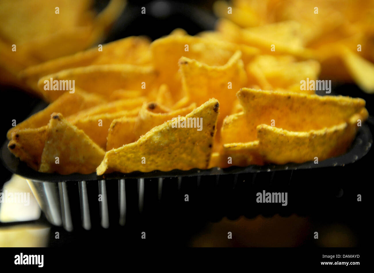 Nachos are pictured at a cinema in Tuttlingen, Germany, 31 May 2011 ...