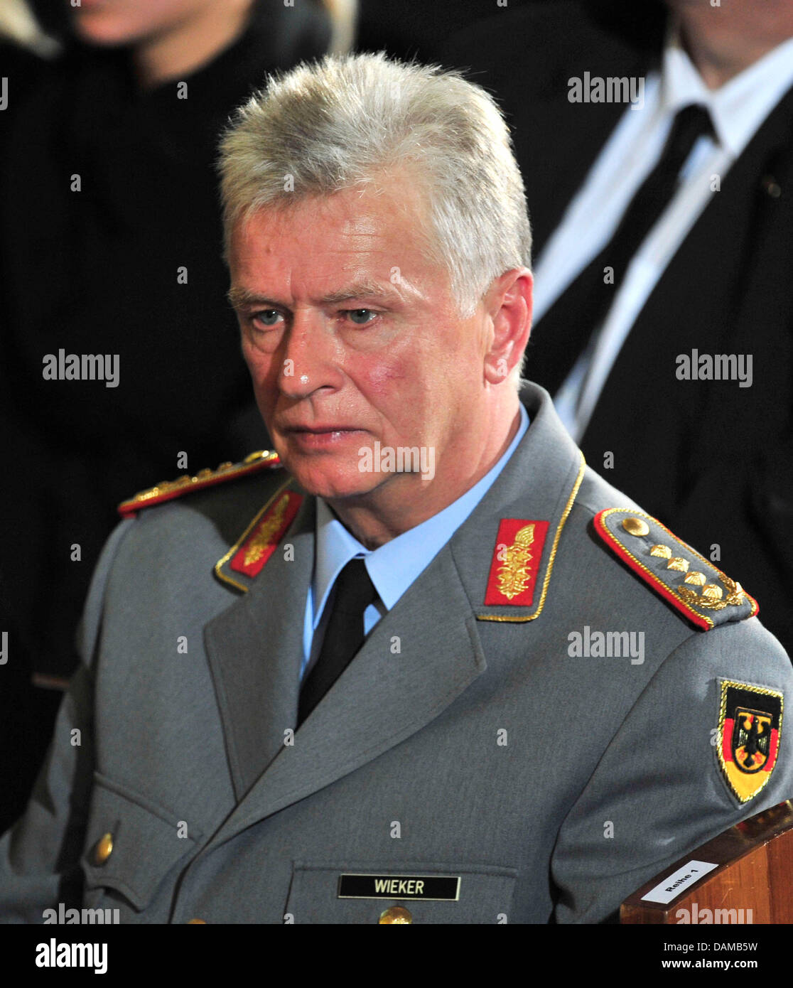 Inspector General of the German Bundeswehr Volker Wieker attends a ...