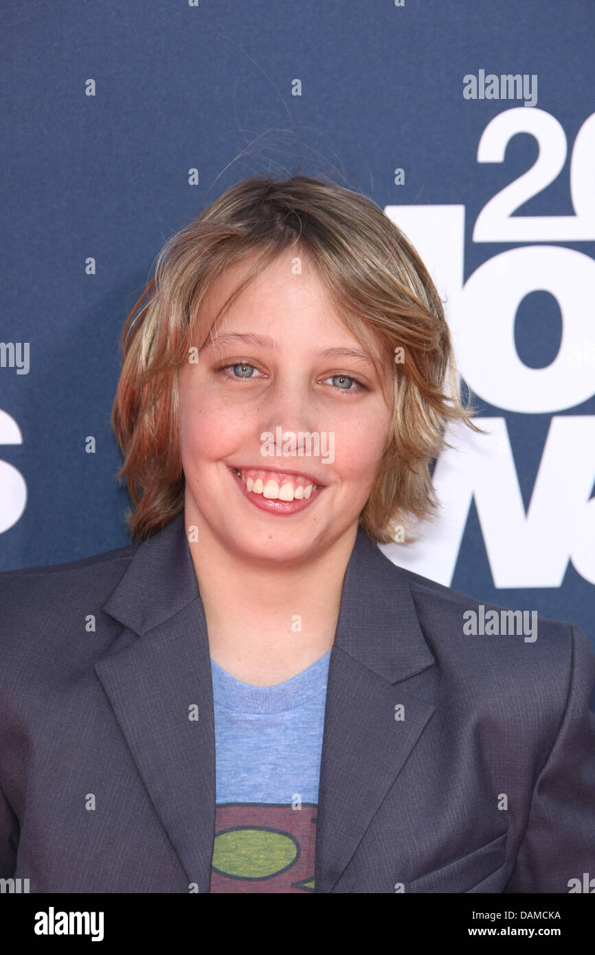 Actor Ryan Lee arrives at the MTV Movie Awards at Universal Studio's ...