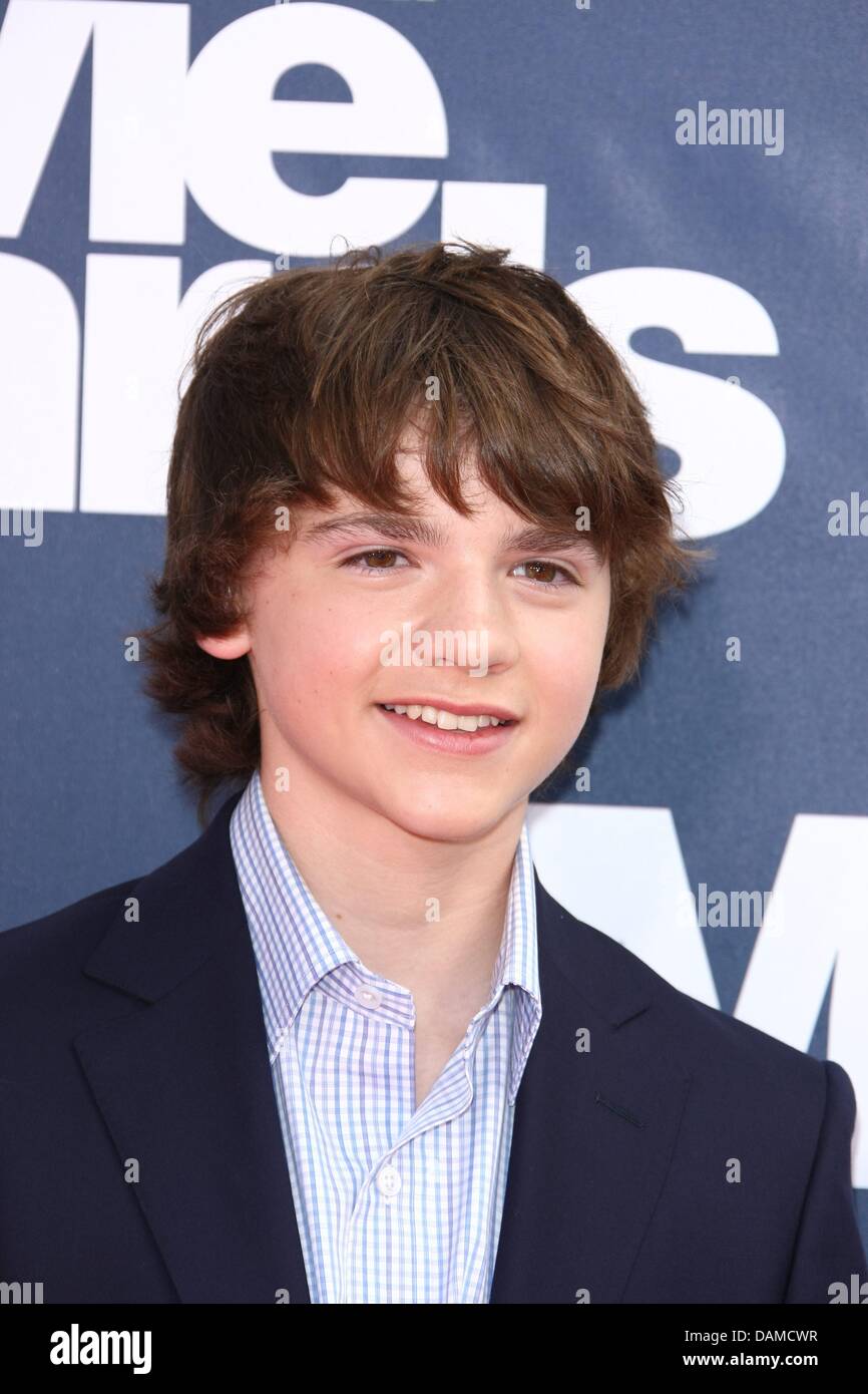 Actor Joel Courtney arrives at the MTV Movie Awards at Universal Studio ...