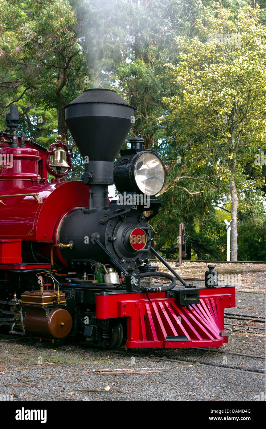 Steam locomotive puffing billy steam hi-res stock photography and images - Alamy
