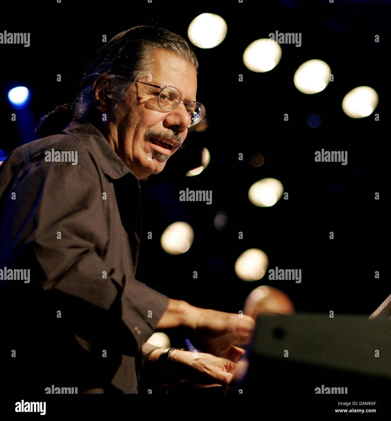 A file picture dated 2 November 2008 shows US jazz pianist and composer ...