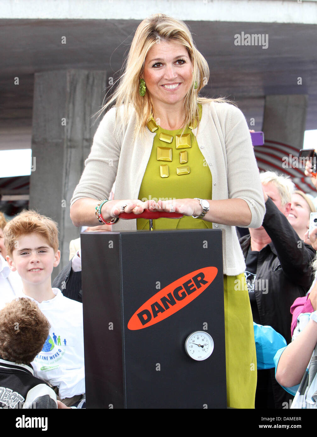 Princess Maxima inaugurates the education center 'the KlokHUIS' in the ...