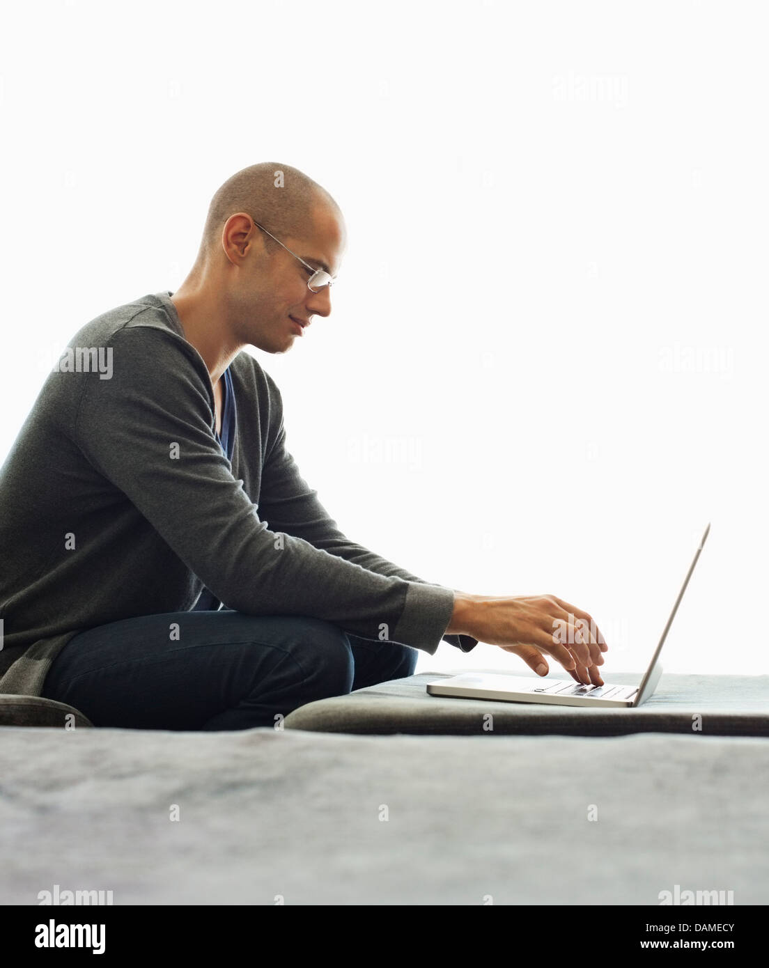 Drawing man typing computer hi-res stock photography and images - Alamy