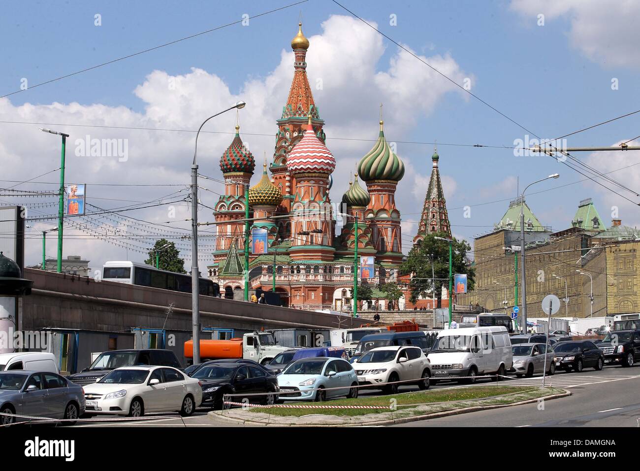 The Kremlin is located in Moscow, Russia, 31 May 2011. Photo: Wolfgang ...