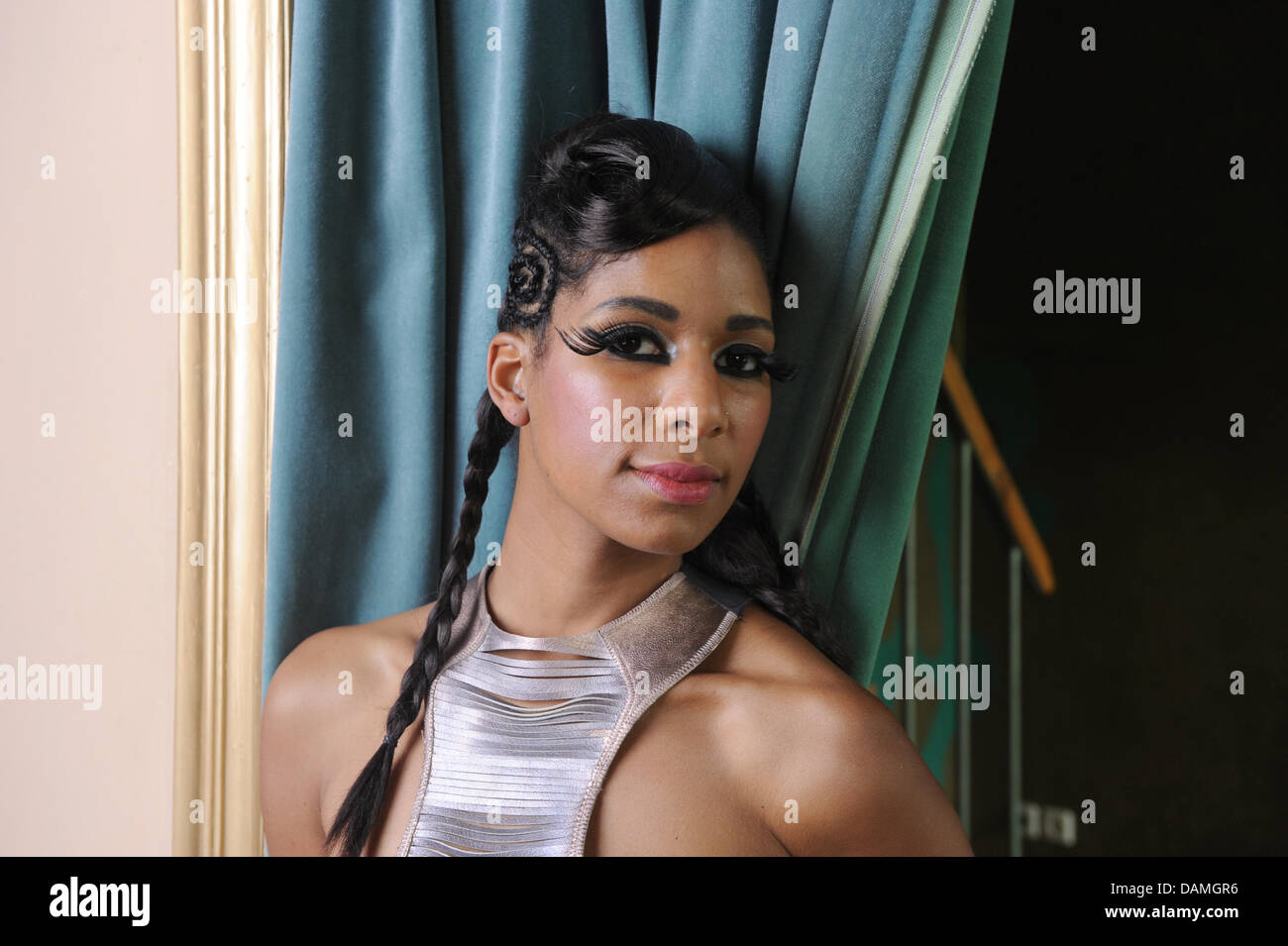 Singer AVA Rocks poses in Berlin, Germany, 14 June 2011. Photo: Joerg ...