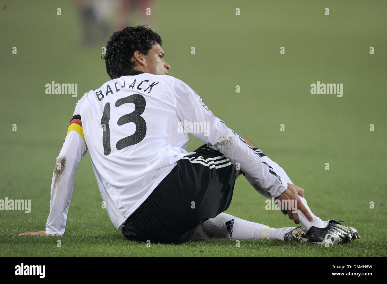 (FILE) An archive picture dated 11 October 2008 shows Michael Ballack ...