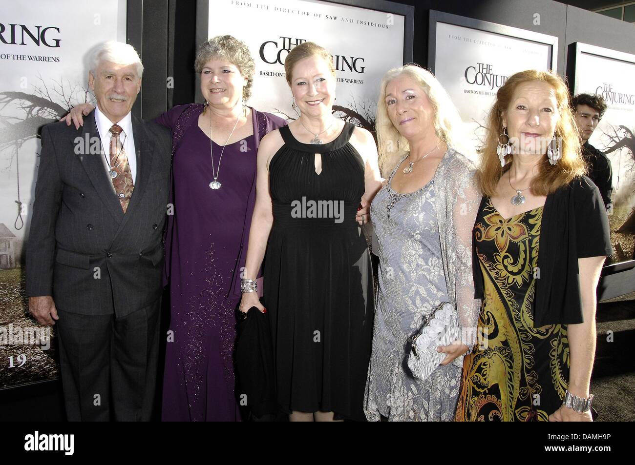 Los Angeles, CA. 15th July, 2013. Roger Perron, family at arrivals for ...