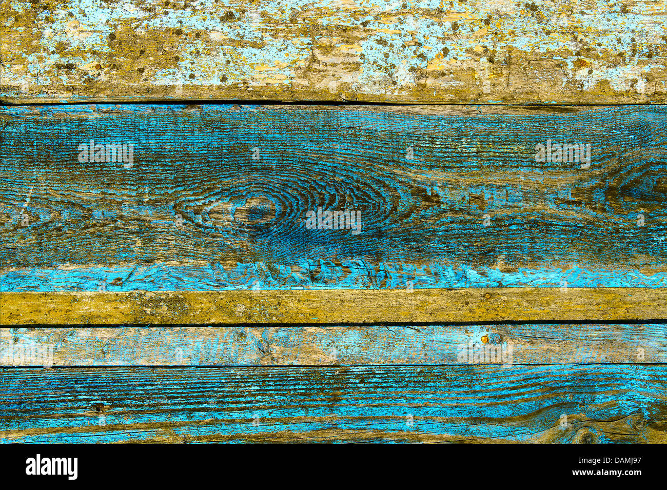 old wooden pine boards stained and worn Stock Photo - Alamy