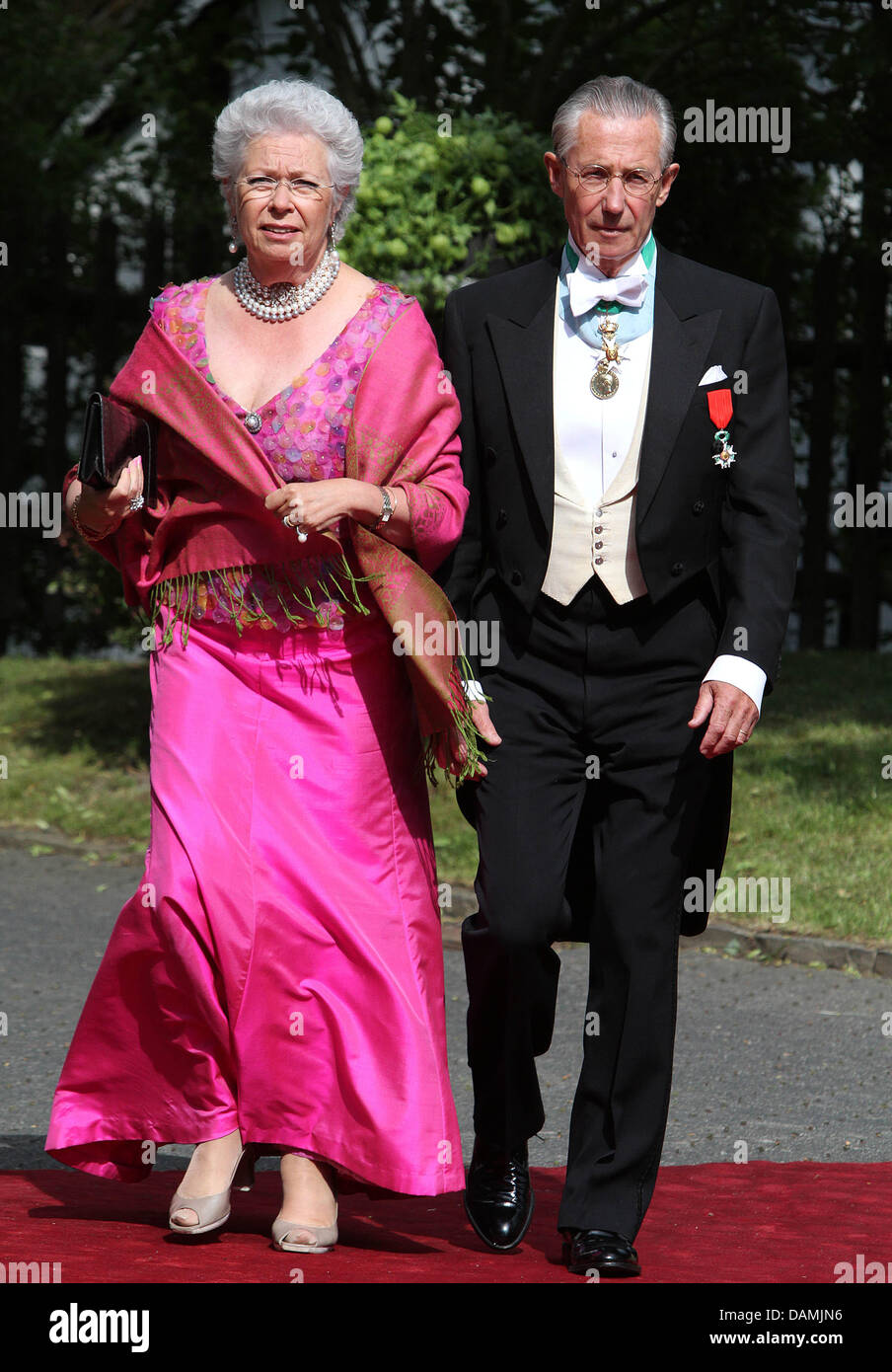 Princess Christina, Mrs. Magnuson, sister of the Swedish king, and Tord ...