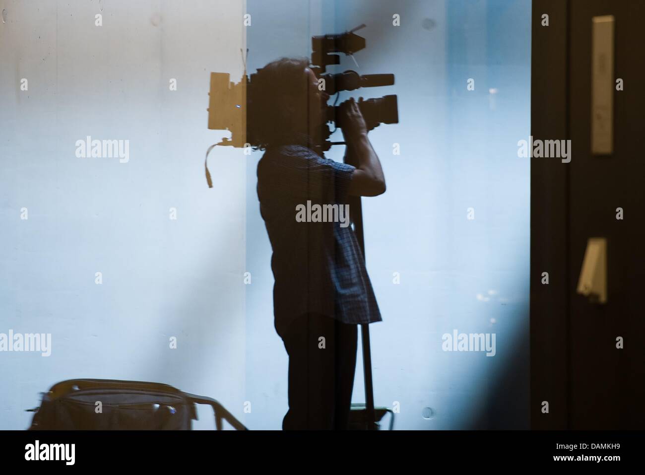 The camera control takes place hi-res stock photography and images - Alamy