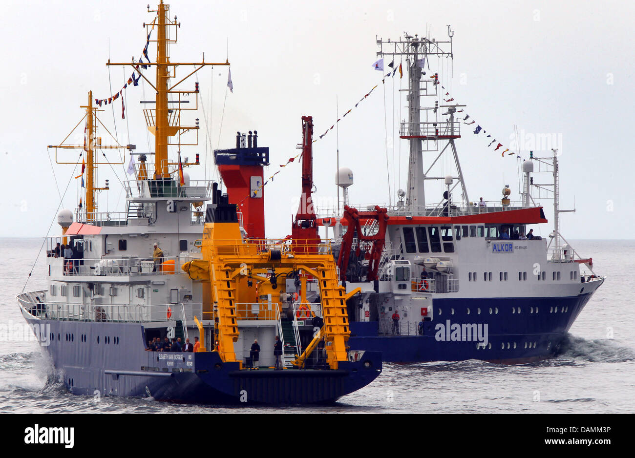 The new research ship of Leibniz Institute for Baltic Sea research ...