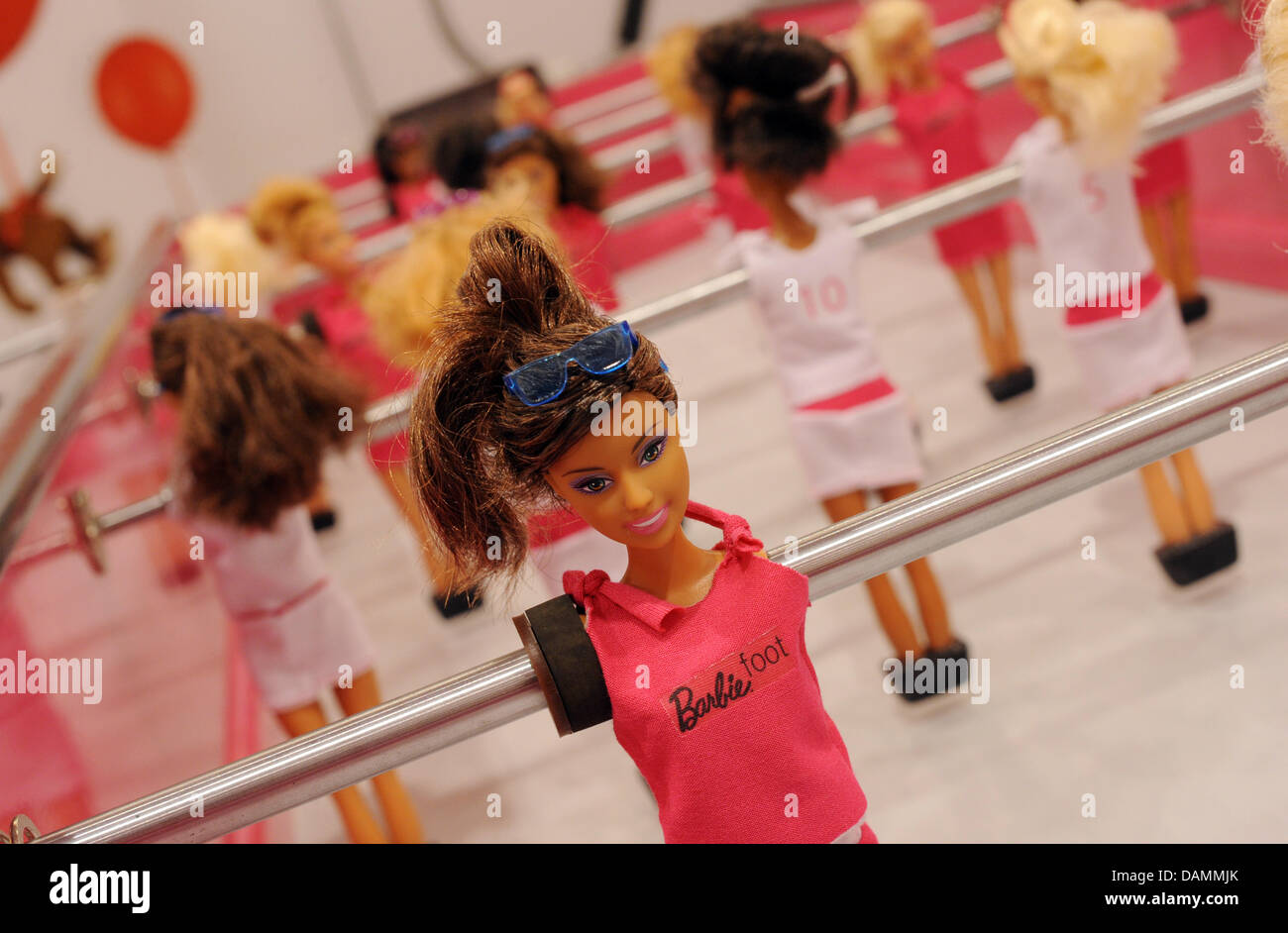 Barbie foosball table hi-res stock photography and images - Alamy