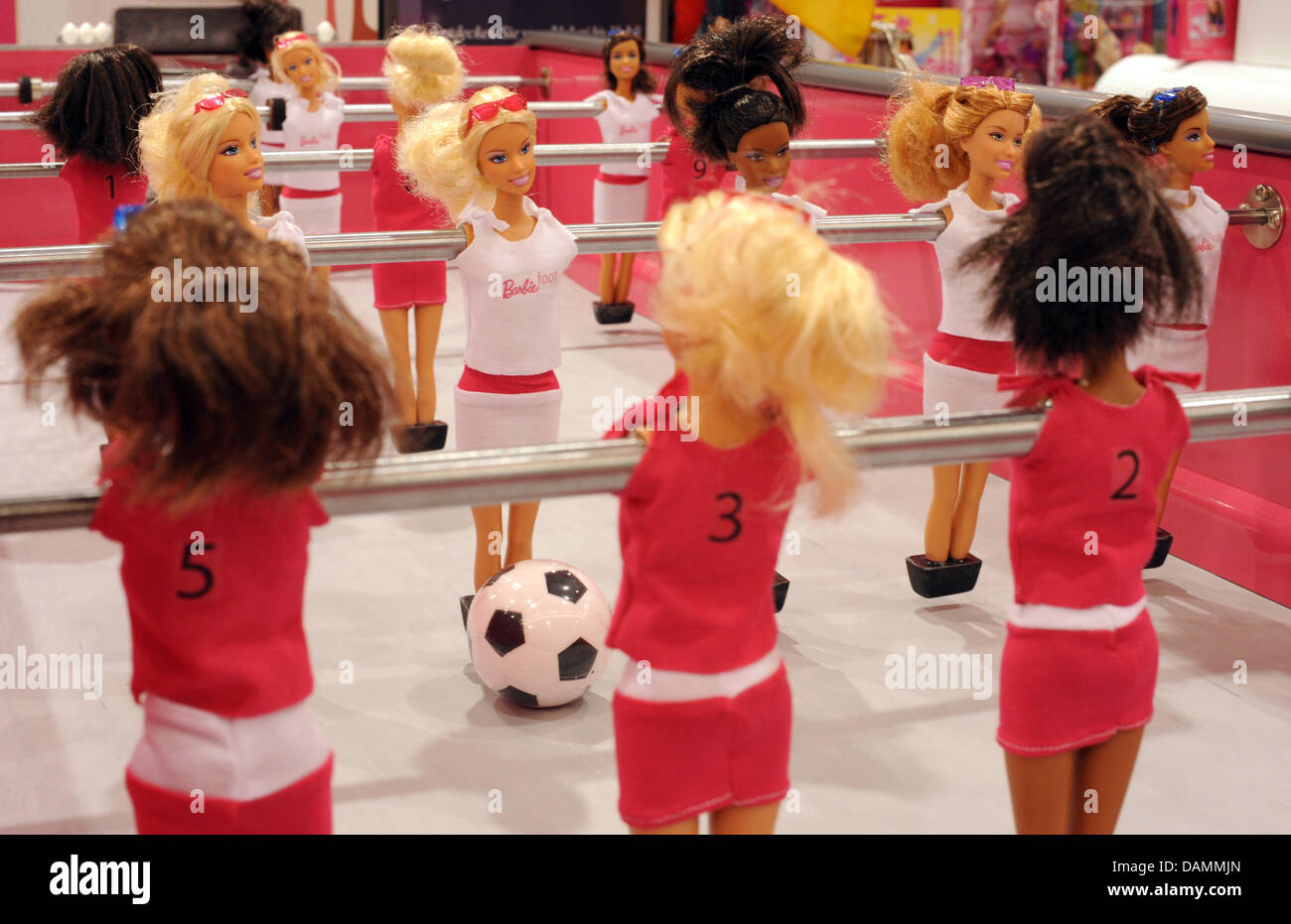 Barbie foosball table hi-res stock photography and images - Alamy