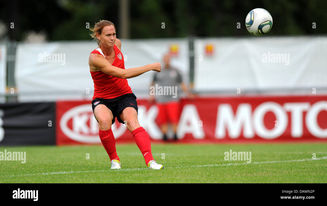 Christie Rampone, player for the US national women's soccer team ...
