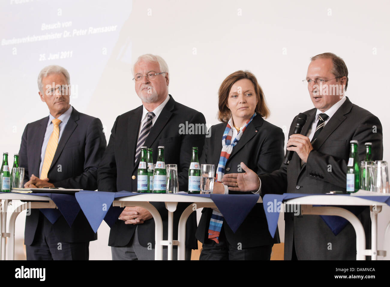 German Minister of Transportation, Construction and Urban Development ...