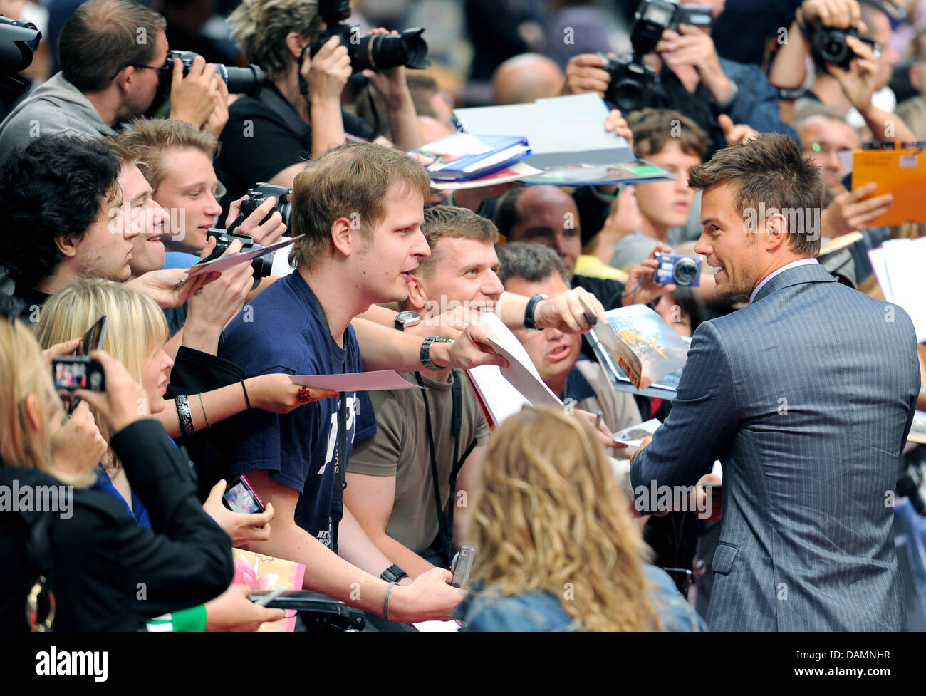 US actor Joshua (Josh) David Duhamel arrives for the European premiere ...