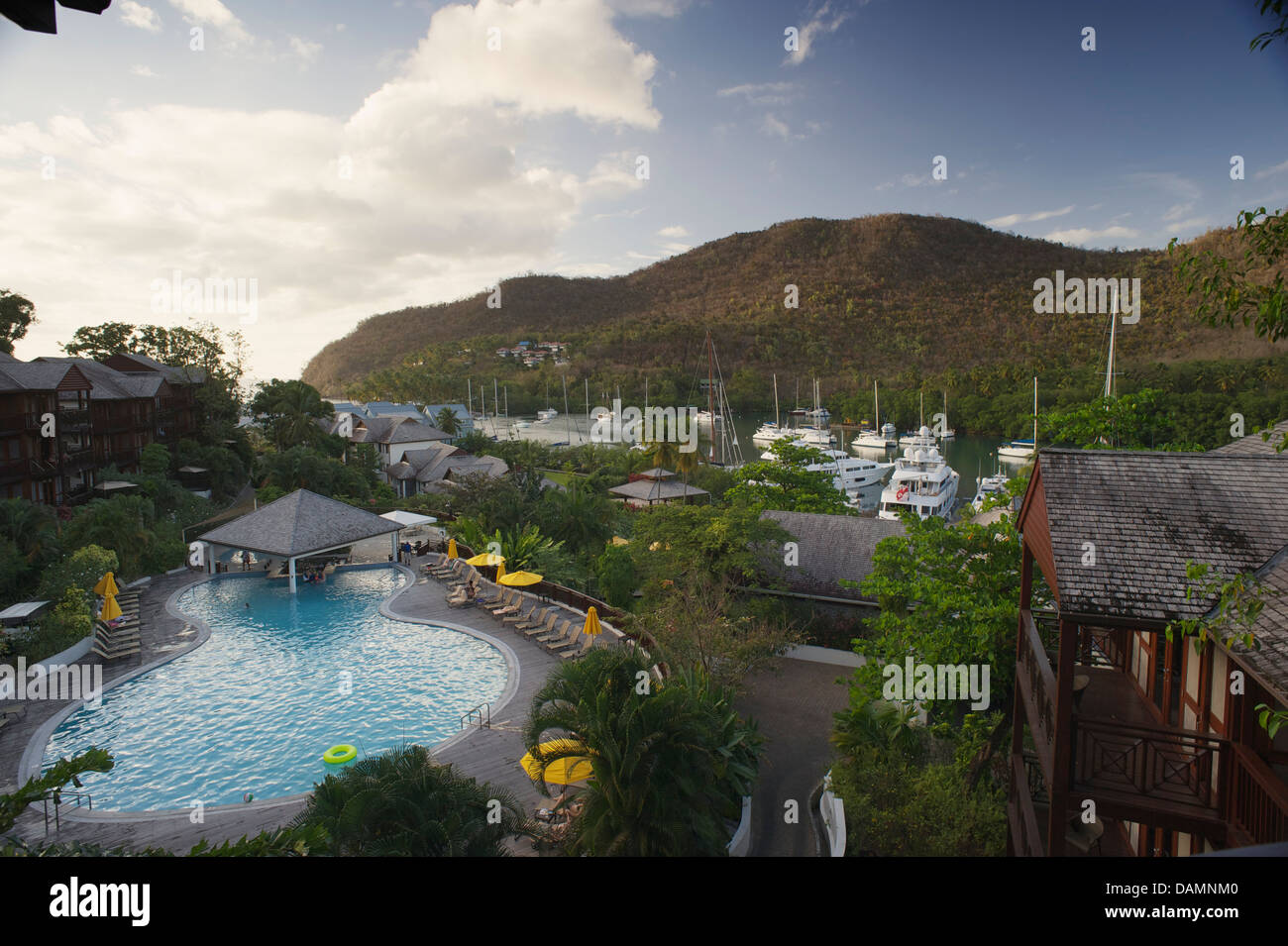 Caribbean scenes : St Lucia Stock Photo - Alamy